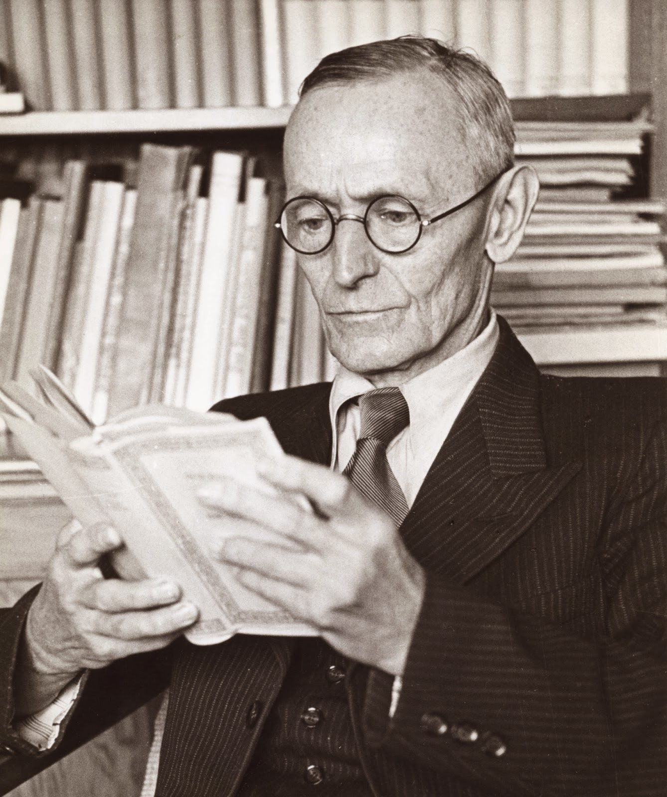 Bespectacled Birthdays: Hermann Hesse, c.1930s