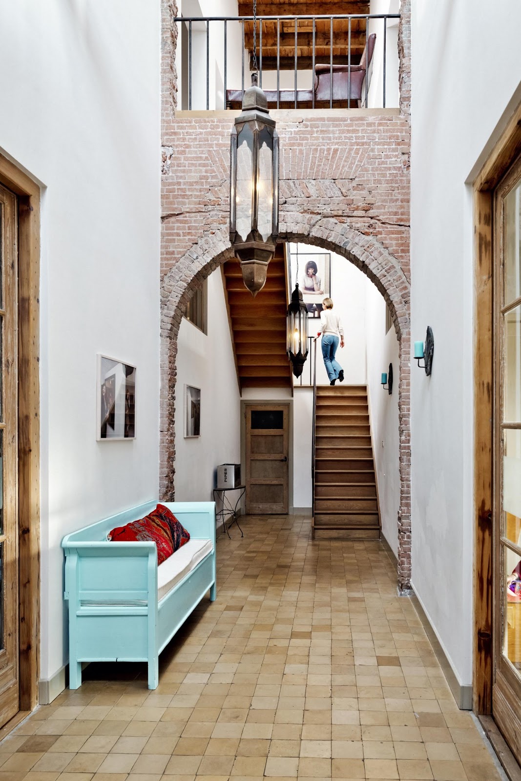 Former school converted into a beautiful house in Enkhuizen, Netherlands
