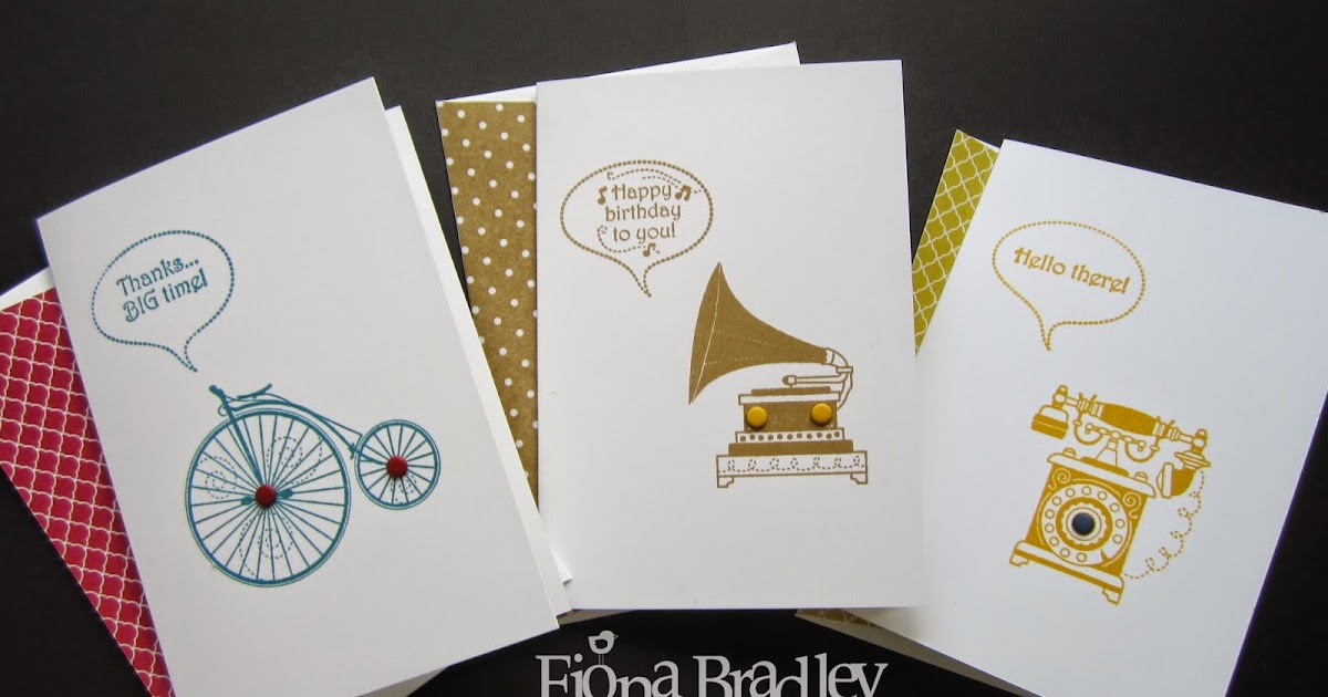 Timeless Talk Note Cards - Handmade by Fiona