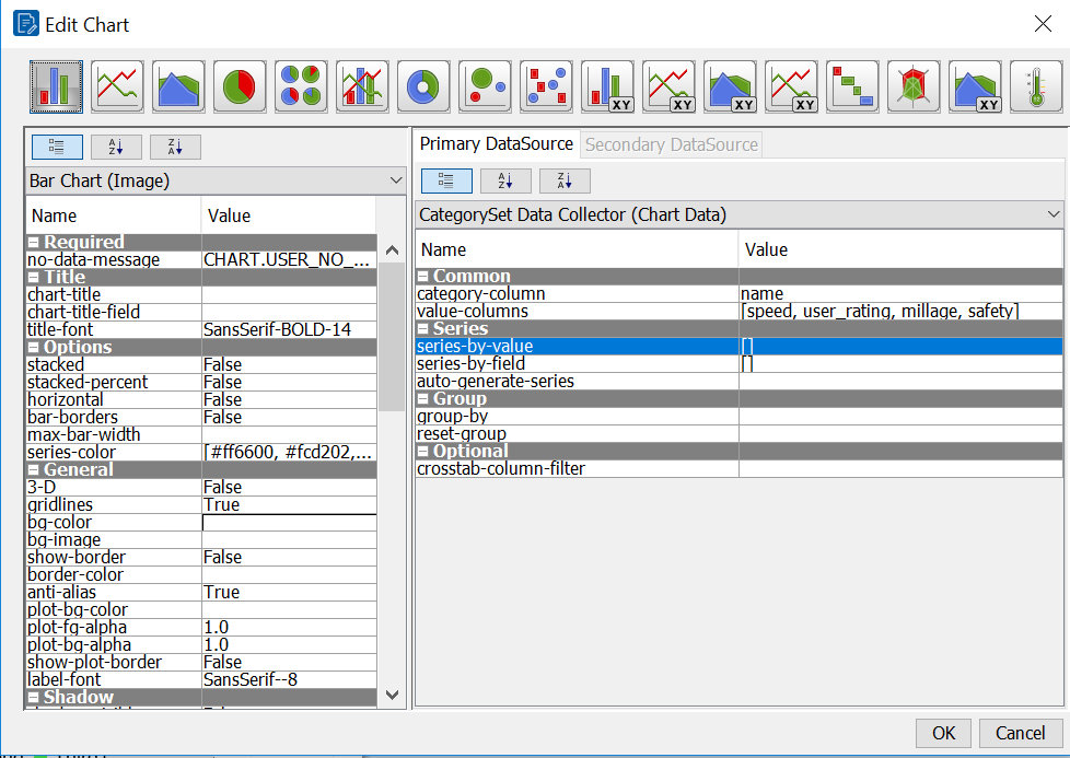 ITFinities.Com: Pentaho Report Designer การสร้าง Chart