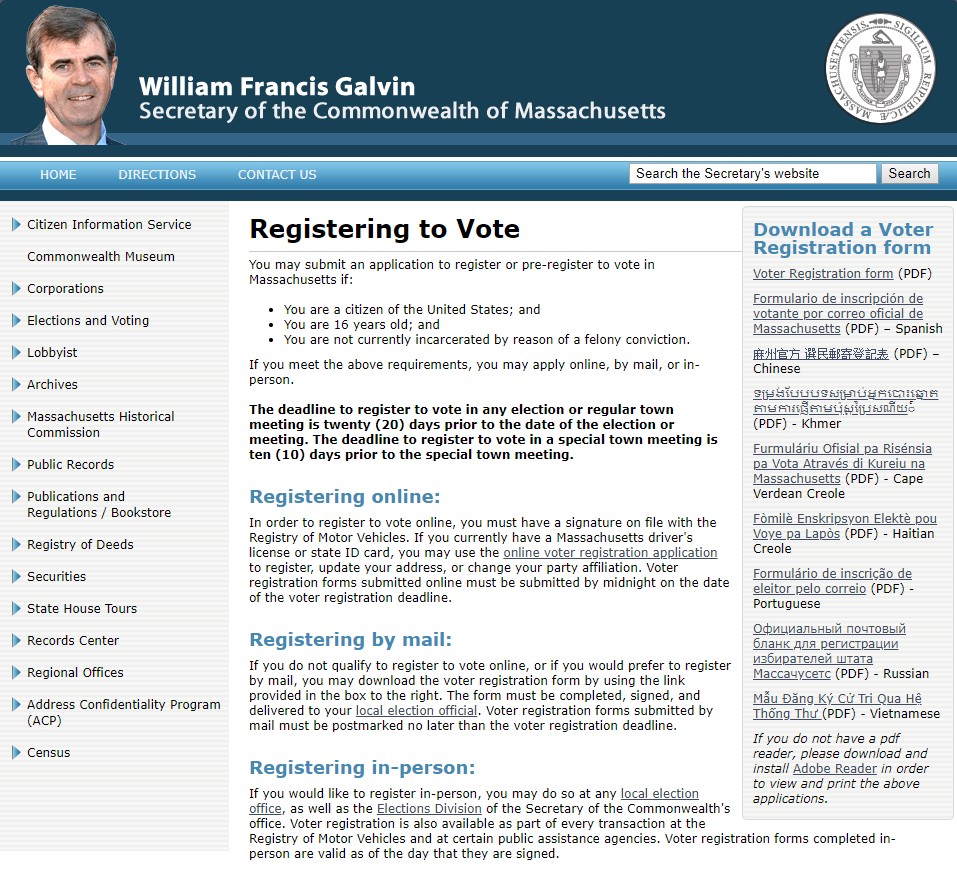 Franklin Matters: “expand access to the ballot by removing unnecessary ...