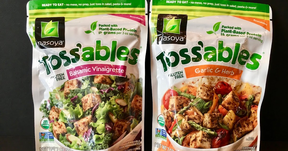 The Veracious Vegan: Nasoya Toss'ables