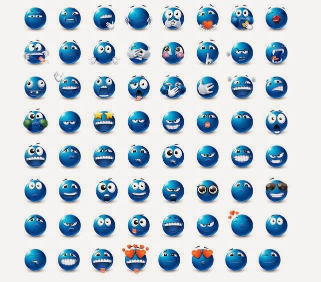 14 Best Great Emoticons And Smiley Icons Packs - Mix Blogging