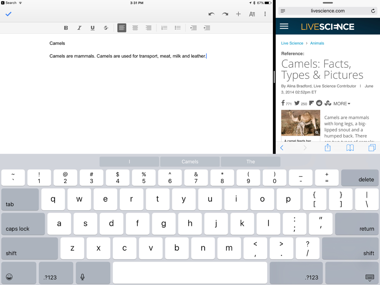 Jacqui Sharp: Split screen and Slide over on iPad