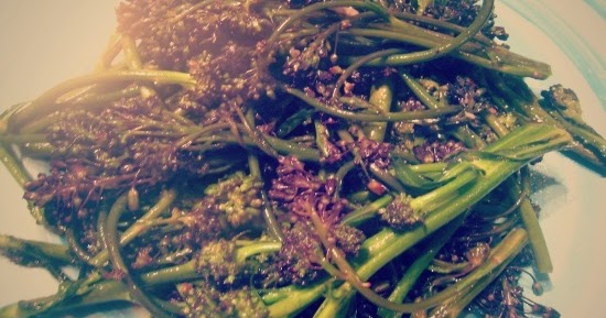 Asian Style Garlic Stir-Fried Purple Sprouting Broccoli Recipe | Grow ...