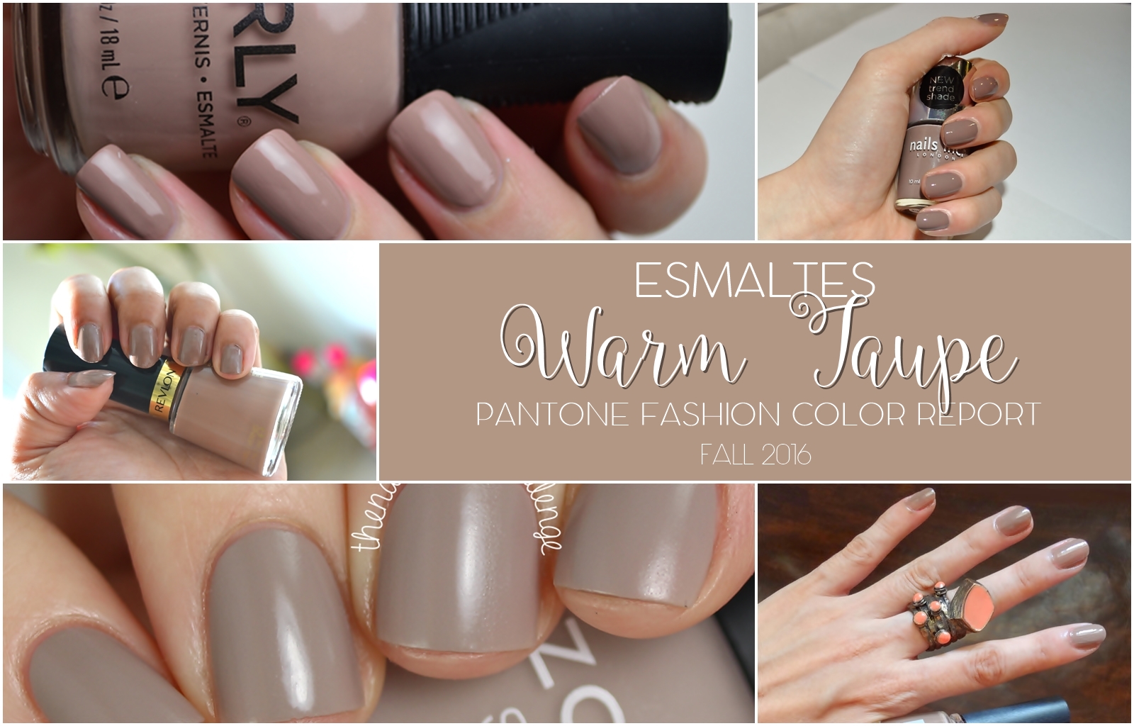 Pantone Fashion Color Report Fall 2016: Warm Taupe - Confesiones de una ...