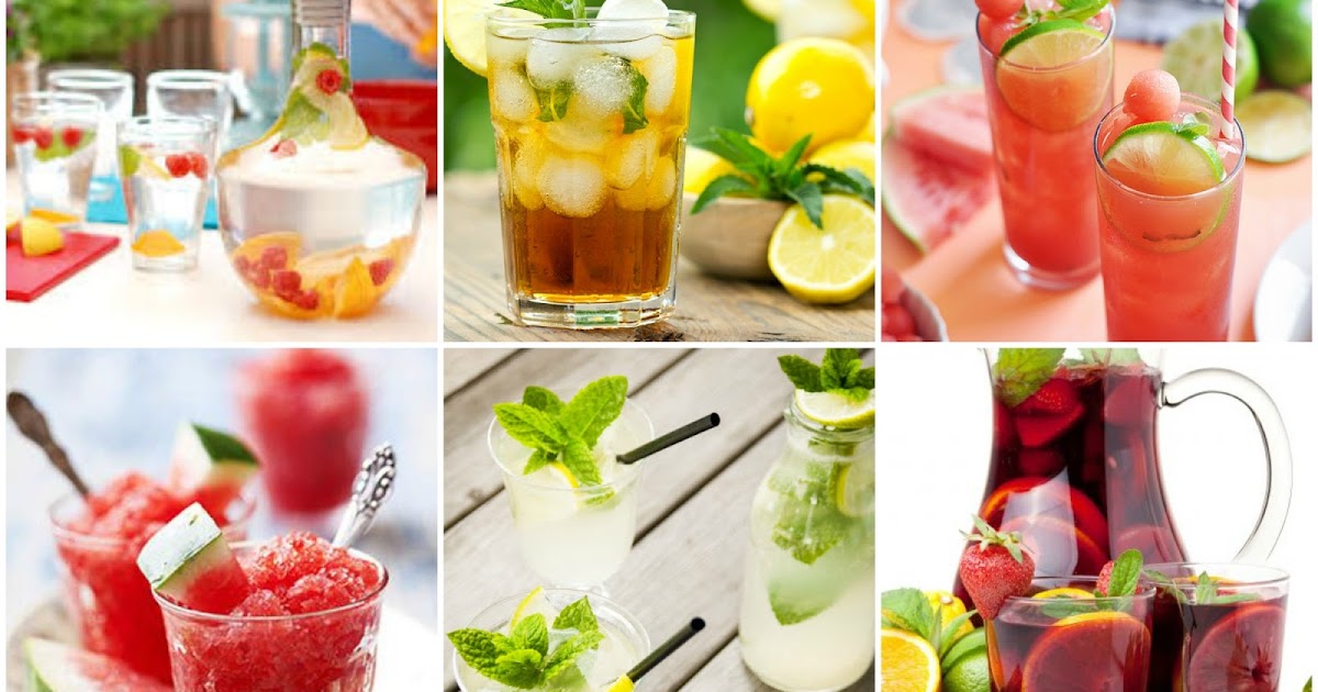 Decoración Fácil: 9 recetas de bebidas refrescantes para el verano