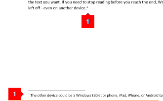 Protecting, hyperlink, footnote and endnote