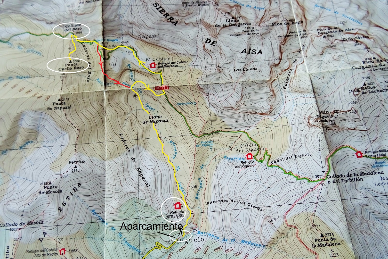 elpirineodejose: Punta del Collado del Bozo (2.088 m.). Valle de Aísa