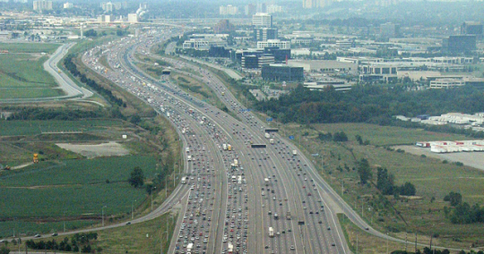 Just A Car Guy Hwy 401 Through Toronto Is Said To Be The Busiest Highway In North America The just-a-car-guy-hwy-401-through-toronto-is-said-to-be-the-busiest-highway-in-north-america-the