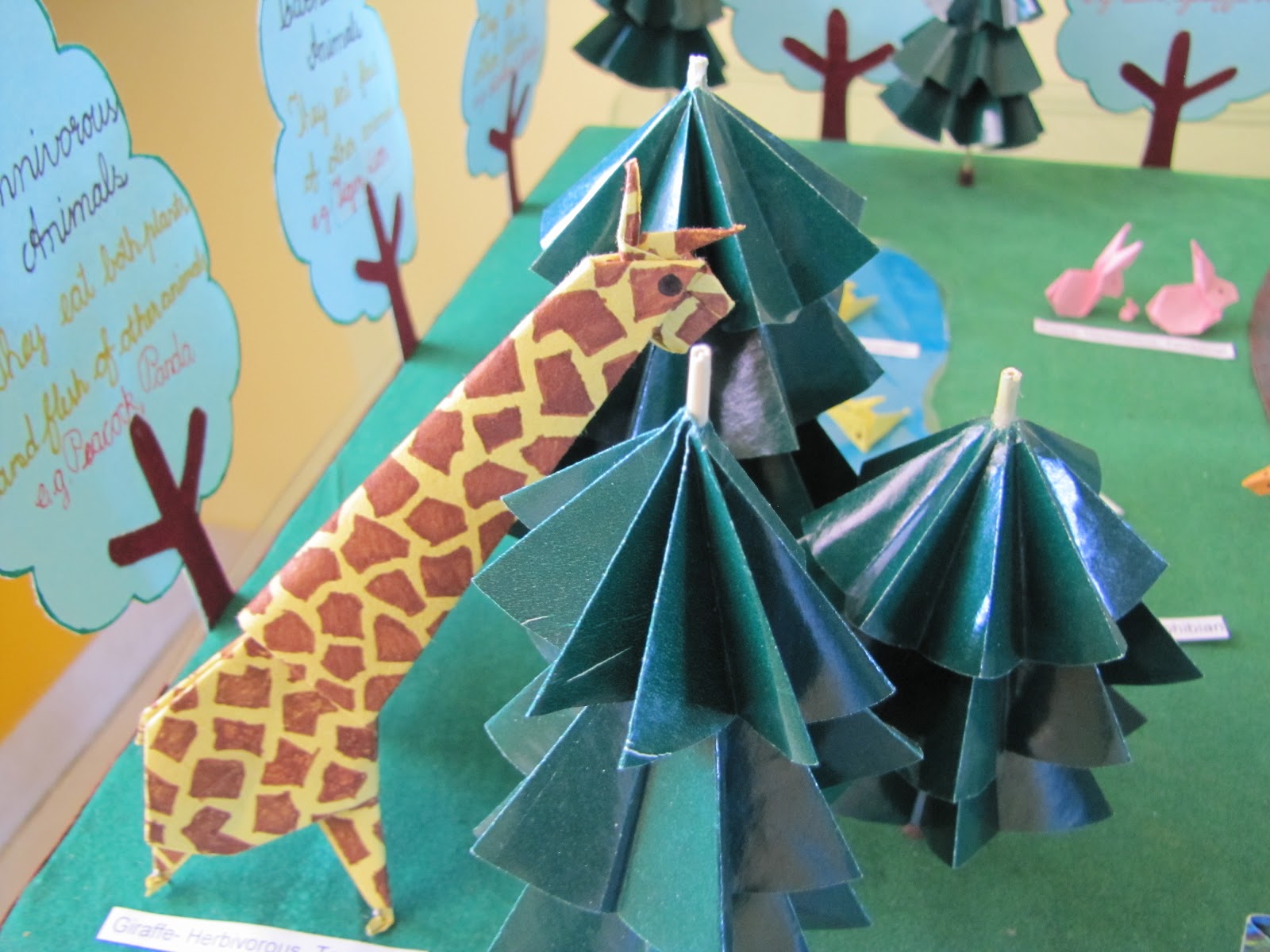 Origami Jungle Animals: Origami Jungle Animals