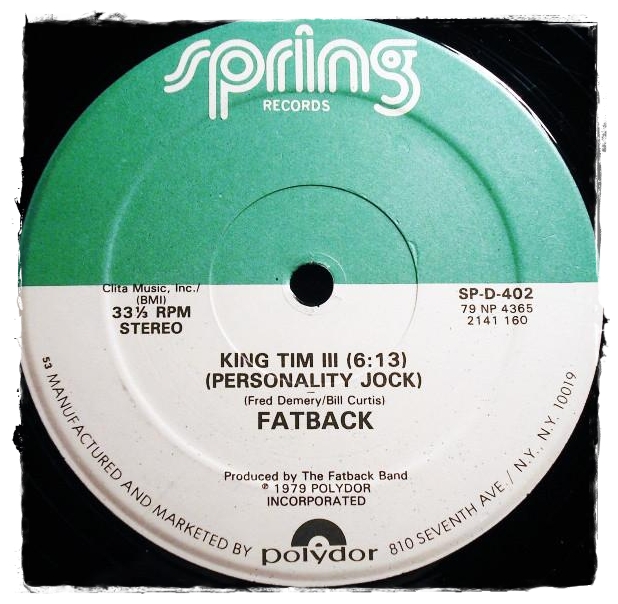 The Fatback Band — King Tim III (1979) - As Nossas Raizes Vol.2