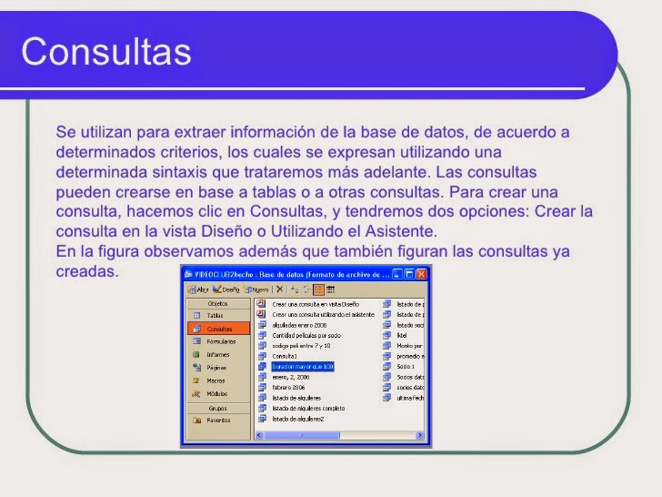INFORMATICA 11-04: Base de datos