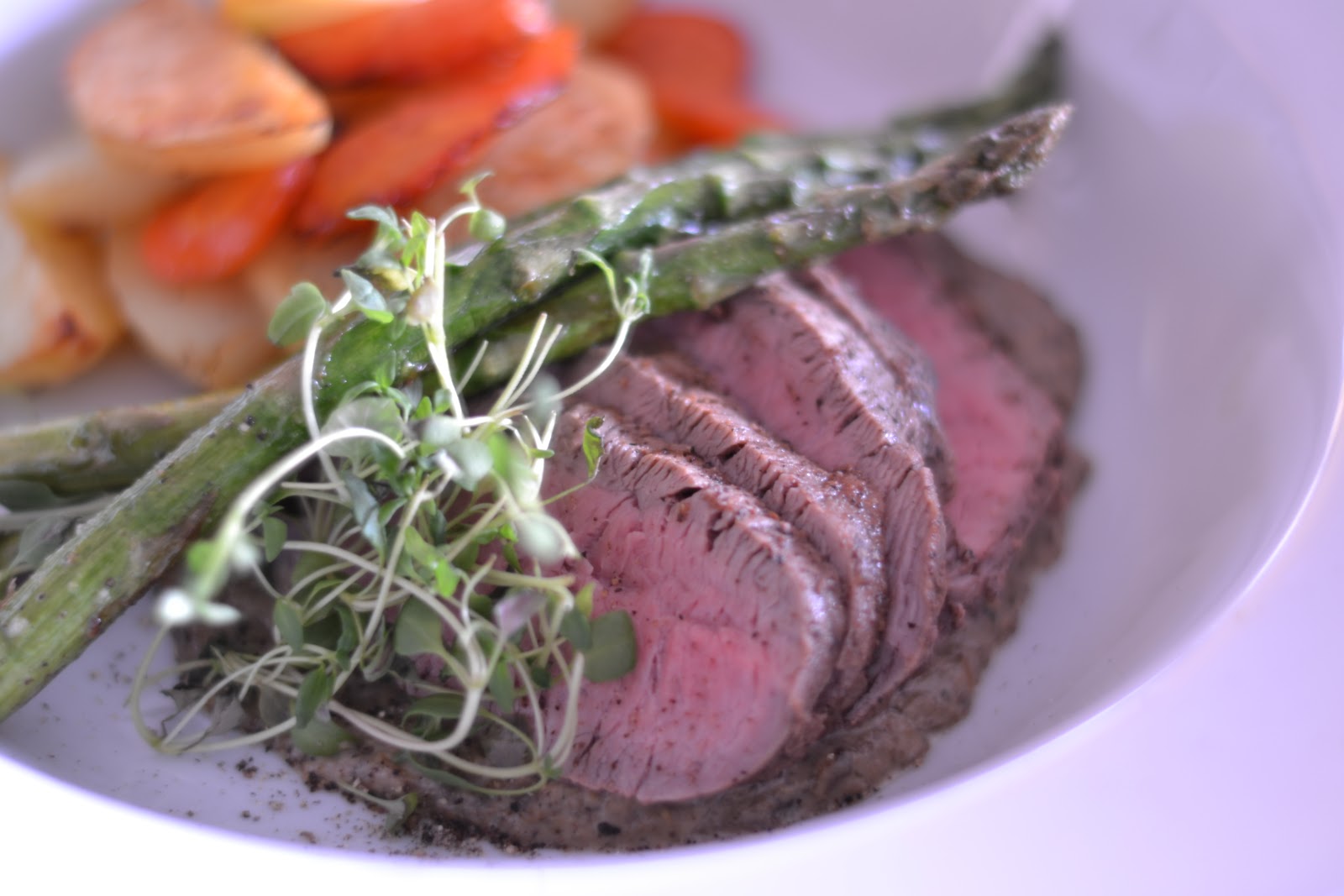 Monikas Matbod: Kalvfilé med kantarellkräm