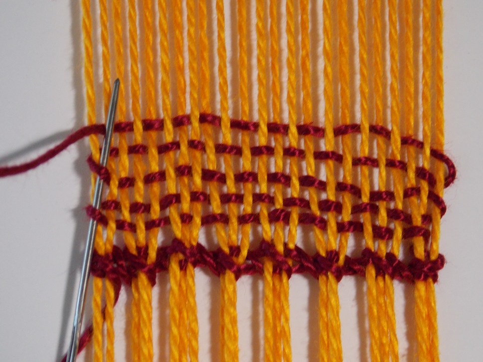 WEAVING FOR FUN: Repeat -- Hemstitching 101 - Ann's Version