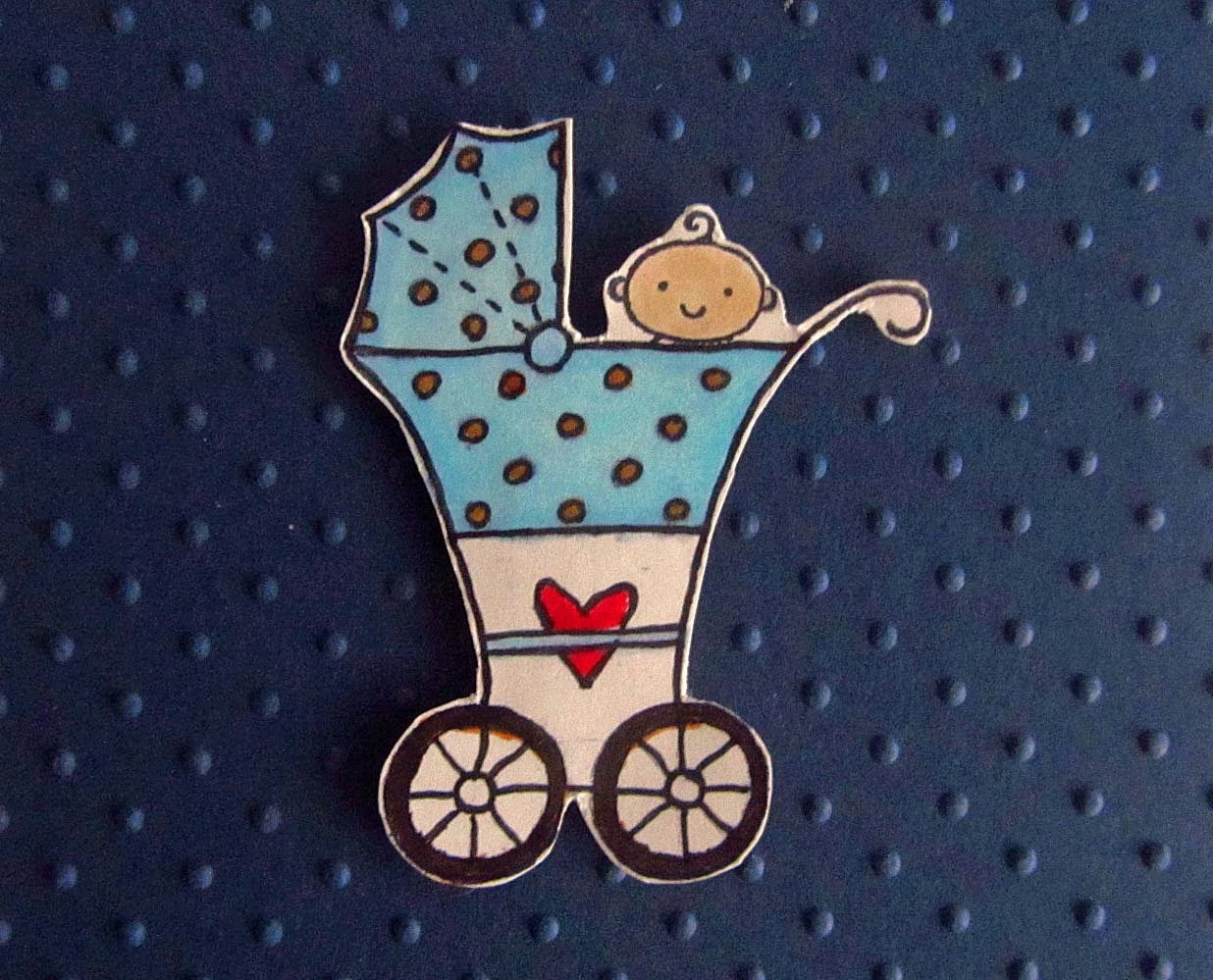 Kreative Kookiez Crafts: Welcome Baby card