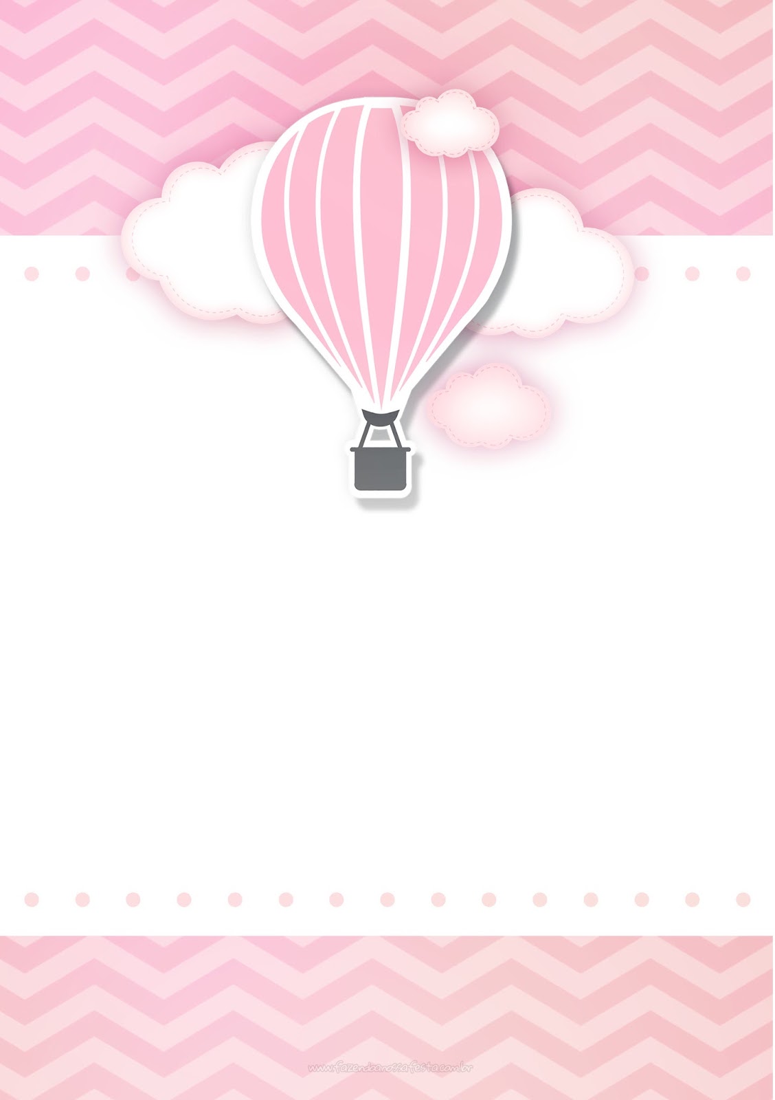 Volando en Rosa: Invitaciones para Descargar Gratis. - Oh My Bebé!