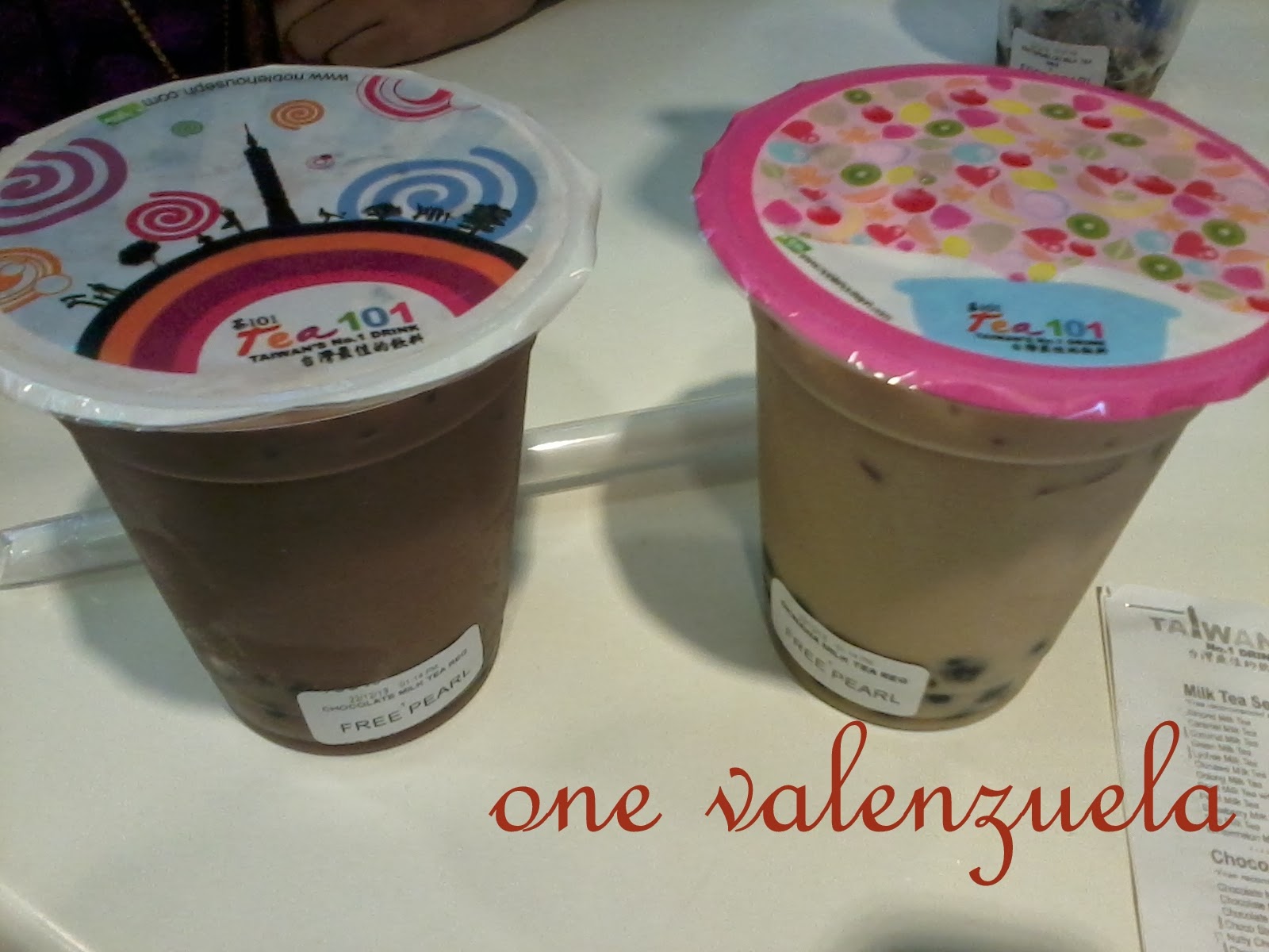 One Valenzuela: Milk Tea Craving Satisfied! Tea 101 Taiwan's No. 1 ...