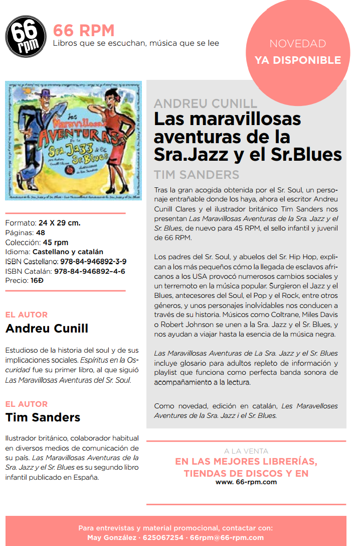 LAS MARAVILLOSAS AVENTURAS DE LA SRA.JAZZ Y EL SR. BLUES