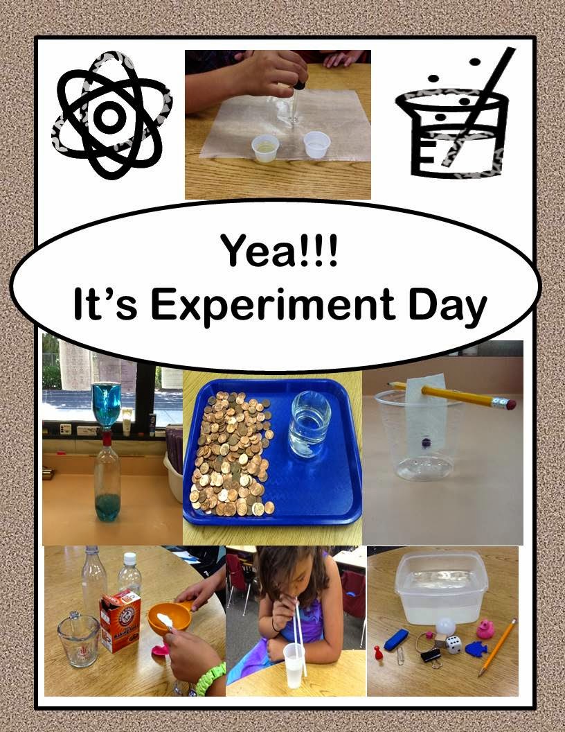 Mrs. Navarre’s Teaching Blog: Yea!!! It's Experiment Day