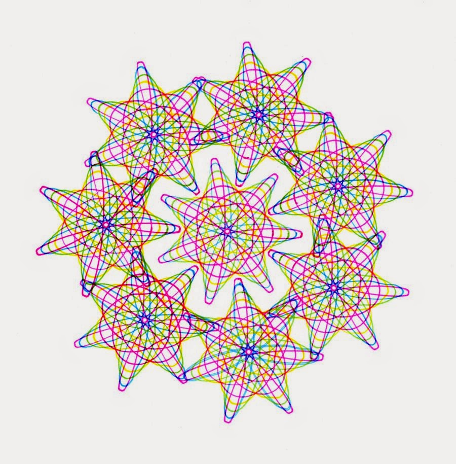 Drawing with Spirograph!