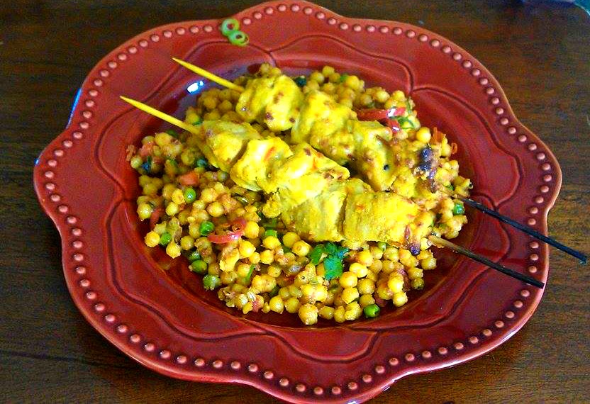 Cupcakeluv: Spicy Perle Couscous & Safran Kylling Tikka / Spicy Pearl ...