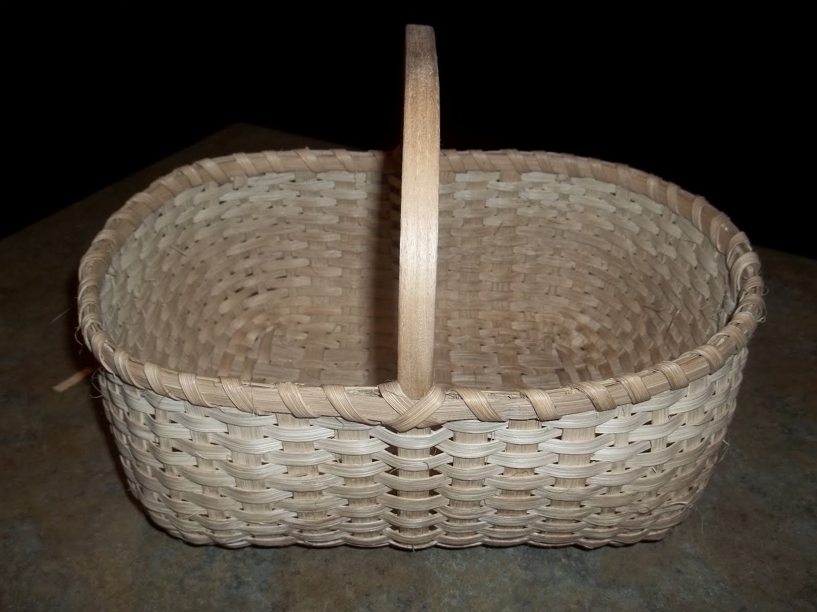 Little Turtle Basket Weaving and Supply: Small Shaker Market basket ...