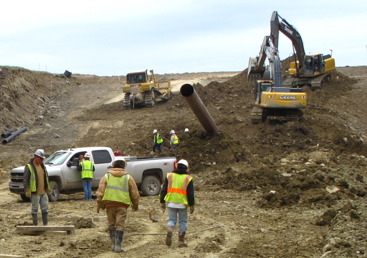 The Joyce Road Neighborhood: Pipeline Construction