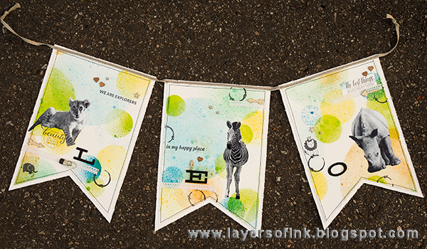 Layers of ink: Misted Animal Banner