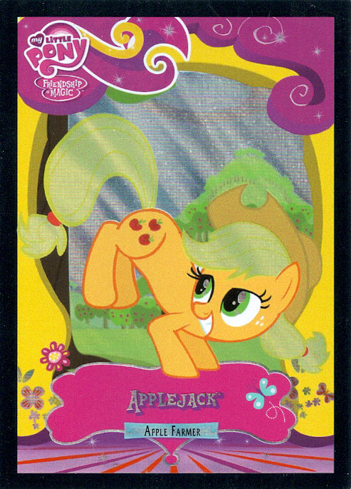 MLP Applejack [apple Farmer] Trading Cards | MLP Merch