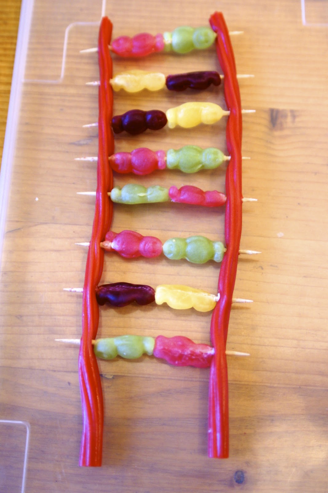 Try this at home: Number 26: Jelly Baby DNA