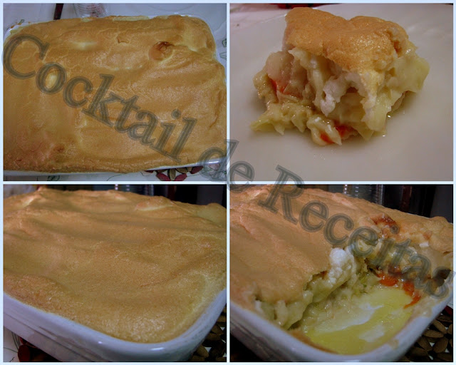 Cocktail de Receitas: Paloco com delícias do mar no forno