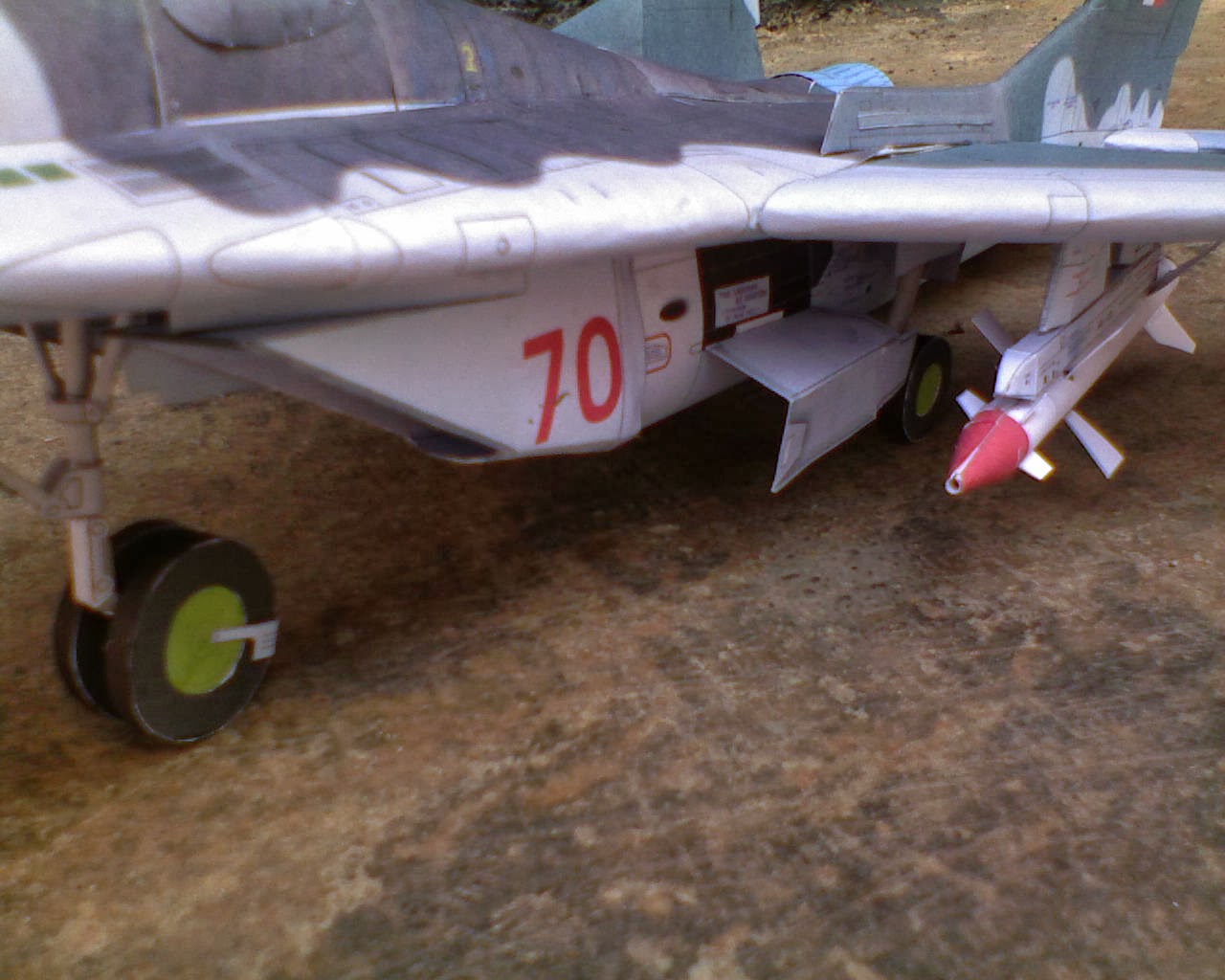 Papermodel Kapal Perang & Lain2: Papercraft MIG-29 Fulcrum