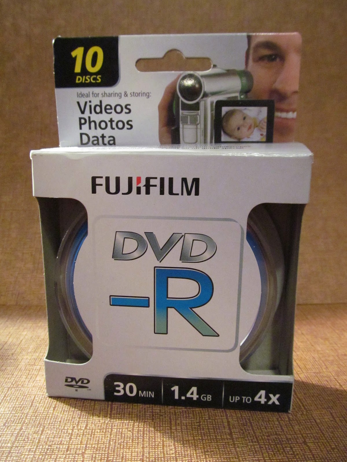 The Minister's Wife : Fujifilm DVD-R Disk Pack