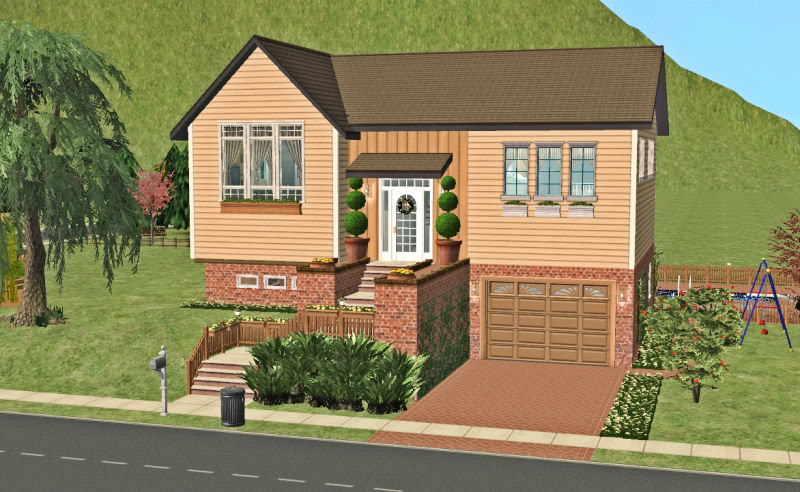 Twoflower's Sims 2 Lots: 2 Divided Drive