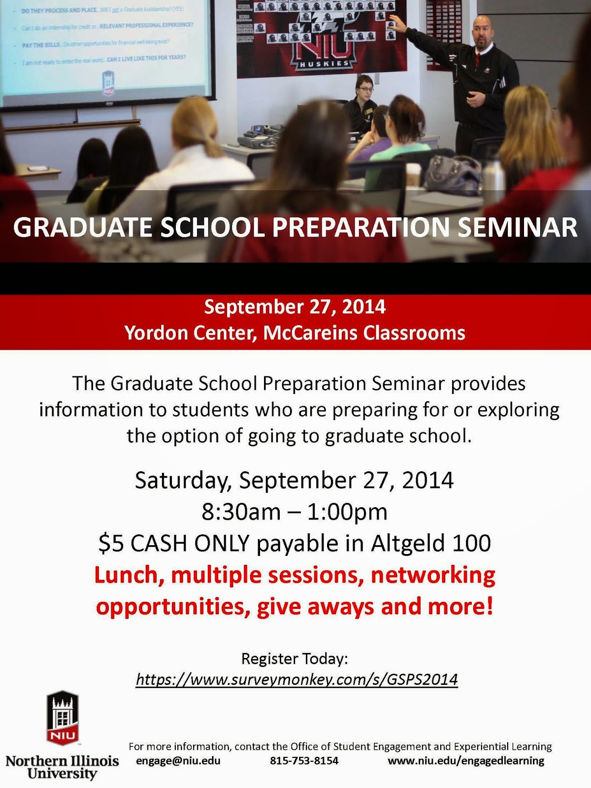 Environmental Studies Student News: Fall 2014 Graduate School Prep Seminar