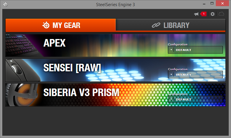 How to export profile from Steelseries Engine 3