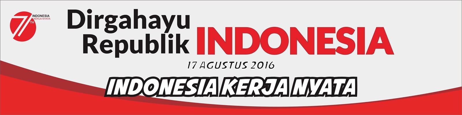 Contoh Spanduk HUT RI 17 Agustus | Vector Logos and Design for Free ...