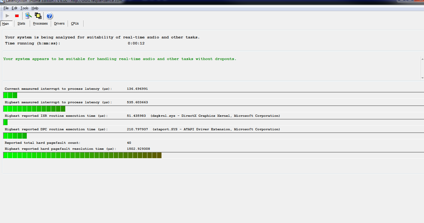 [希望對你有幫助] 使用Latencymon找出造成電腦聲音播放的問題(爆音, 延遲) --- HELPMUZIC 我會幫你音樂工作室