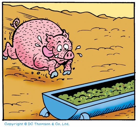 Lew Stringer Comics: Rasher rushes in