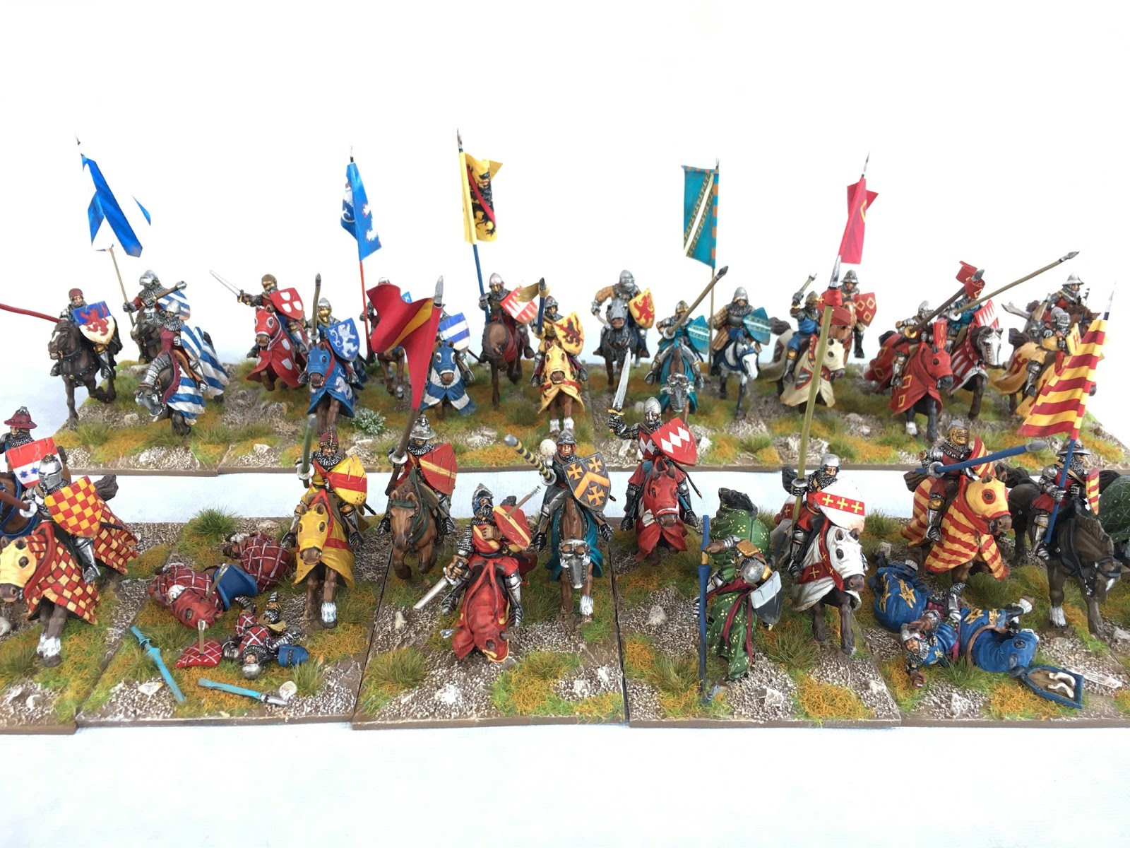 Harness and Array: French Knights for Crecy.