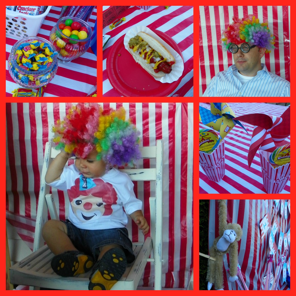 OUT IN THE FIELDS: Circus Party for Pierce