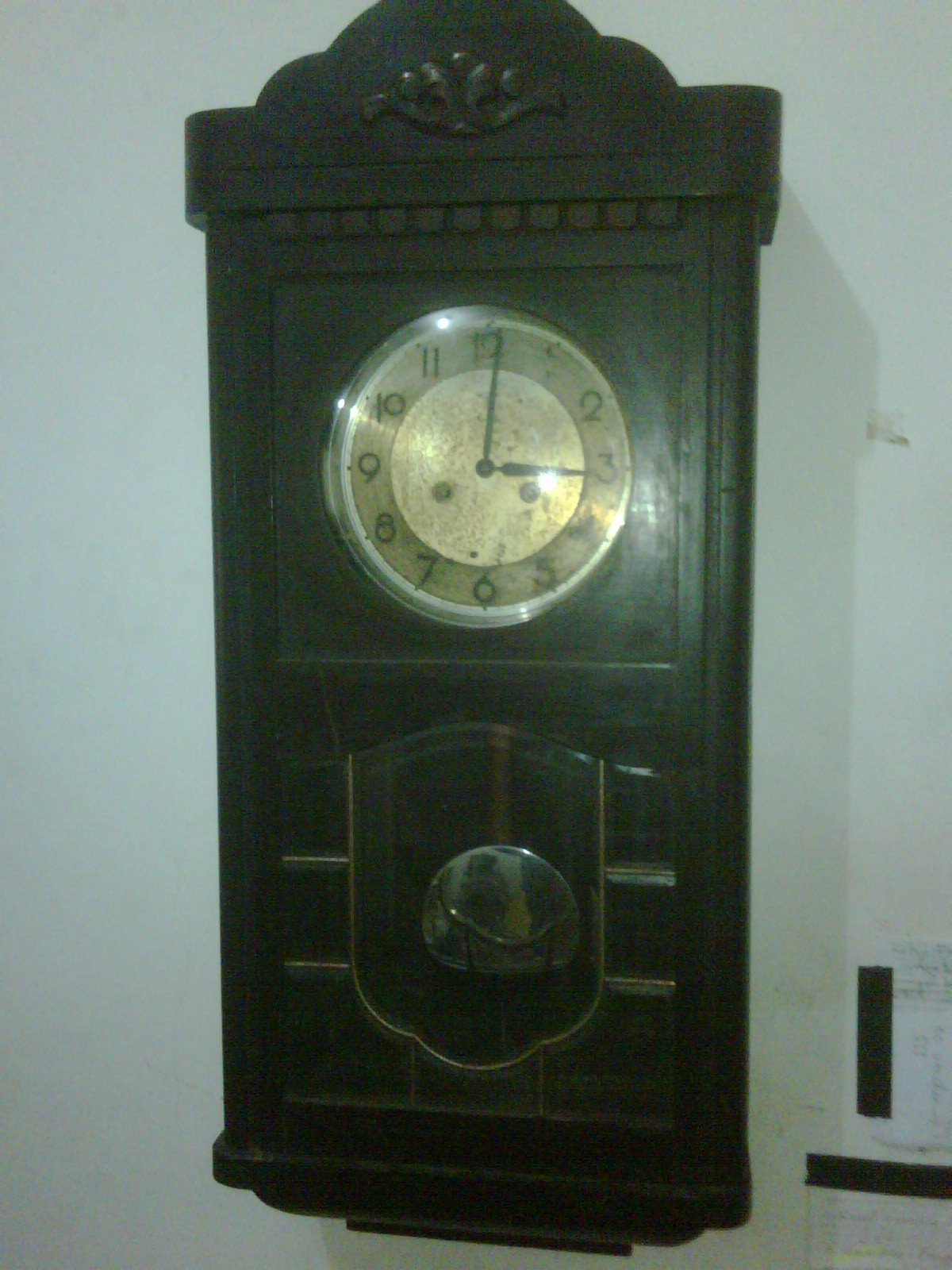 Koleksi Tempo Doeloe: Jam Dinding Kuno buatan Jerman Merk Monthe