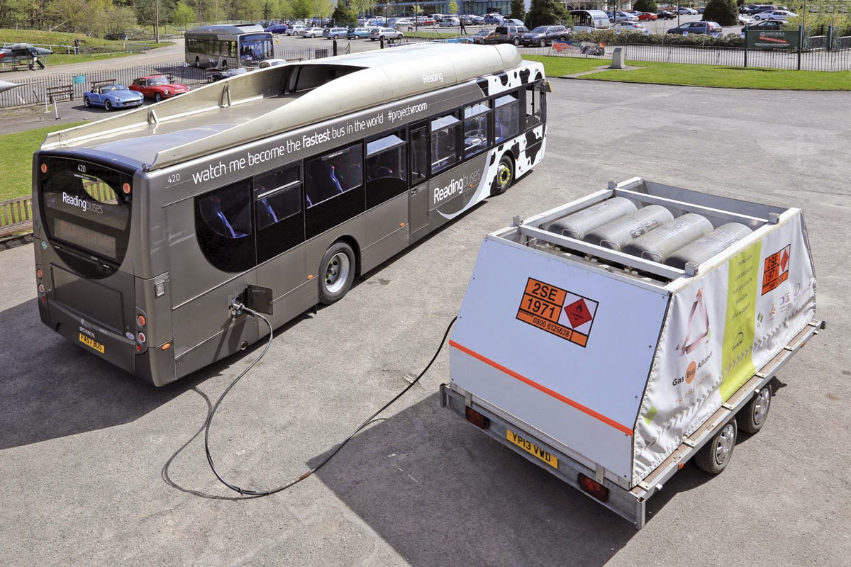 The Flying Tortoise: This Reading Passenger Bus Runs On Cow Poo...