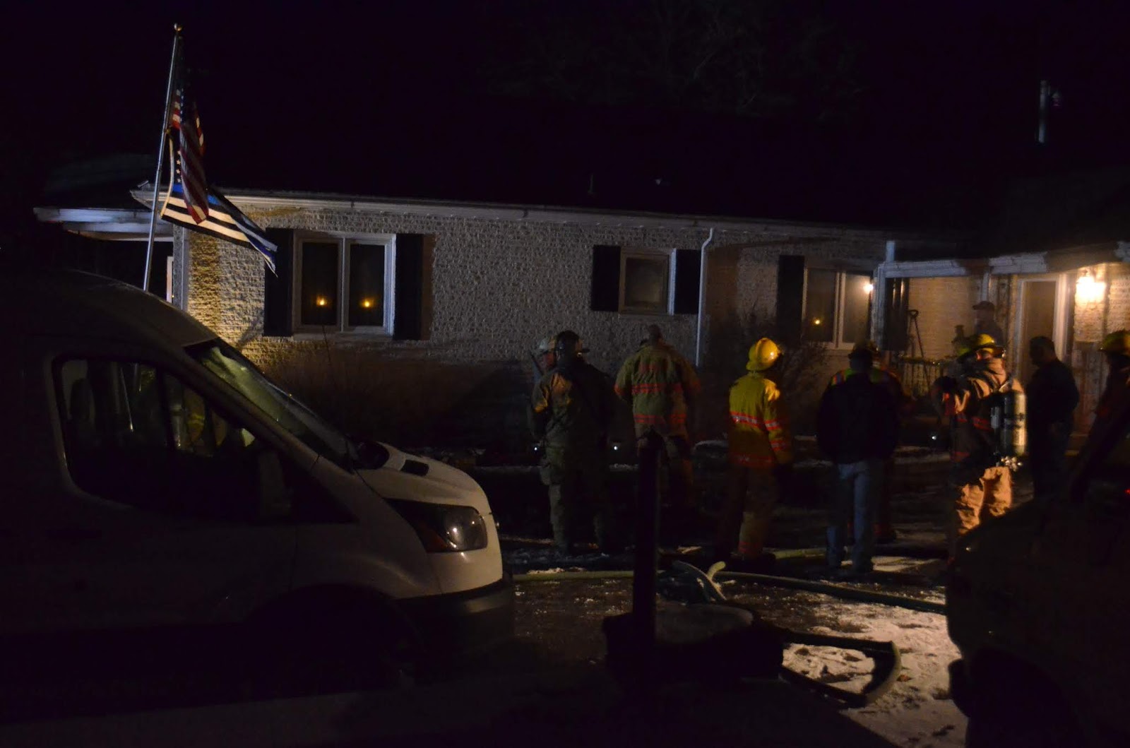 Homeowner Extinguishes Fire Friday Evening in Gordon