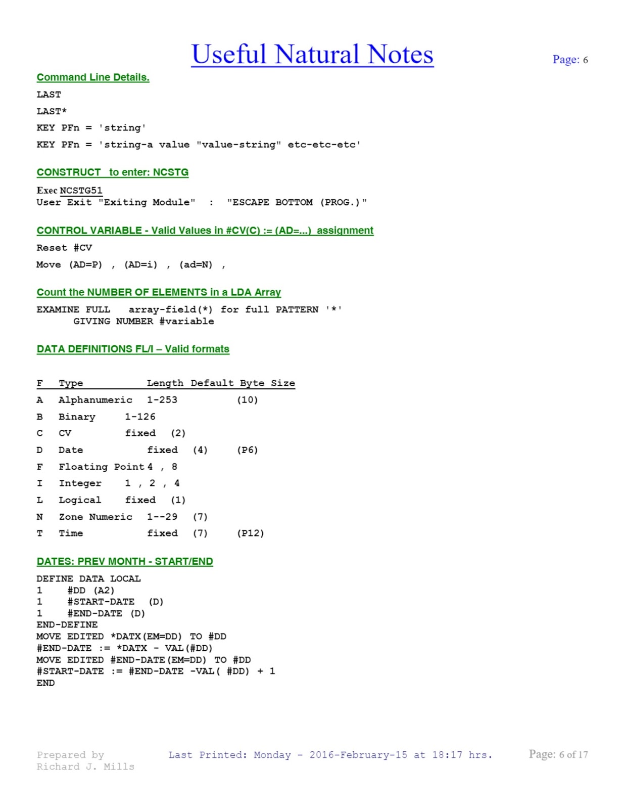 PROGRAMANDO NATURAL ~ Adabas Mainframe