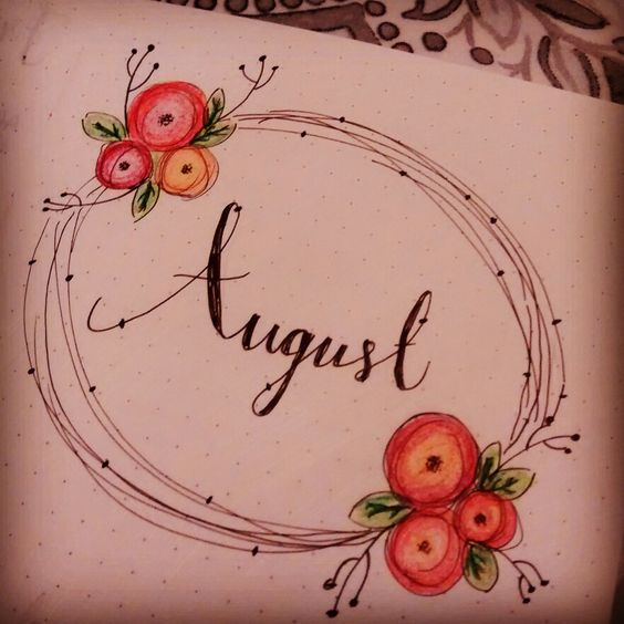 Bullet Journal Brasil: Inspiração para capa do mês para o seu Bullet ...