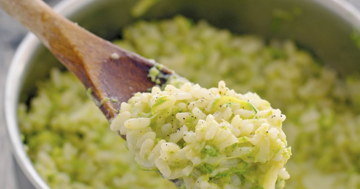The Iron You: One-Pot Creamy Garlic Zucchini Rice
