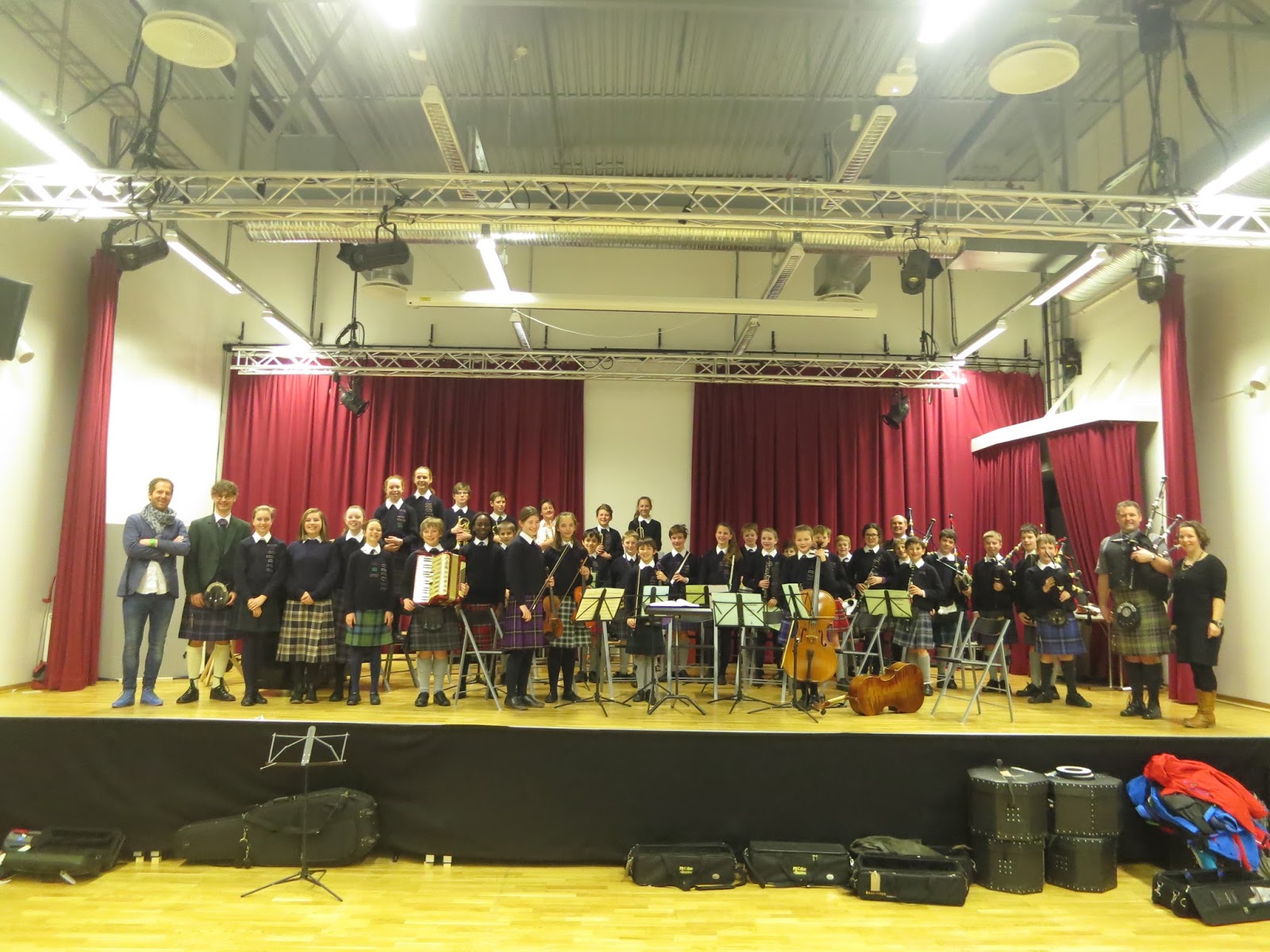 Gordonstoun Junior School Music Tour to Oslo 2016: Grefsen Skole