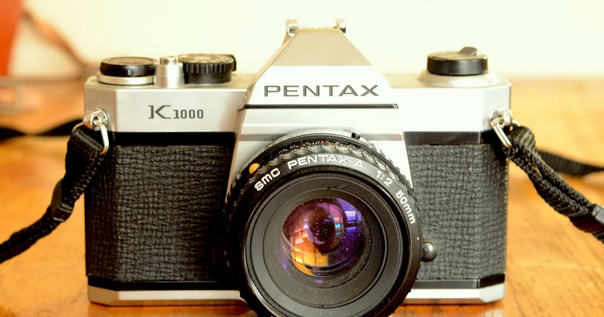 Vintage Camera House: Pentax K1000 and 50mm f/2